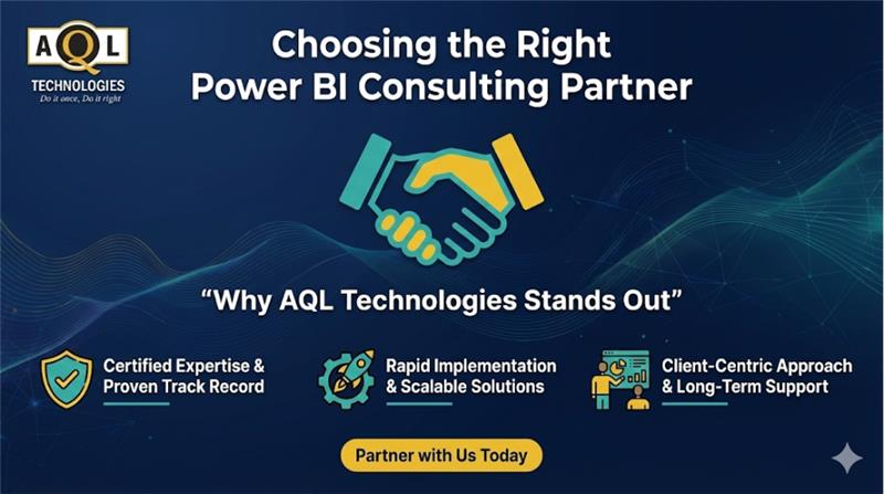 How to Choose the Right Power BI Consulting Partner | AQL Tech